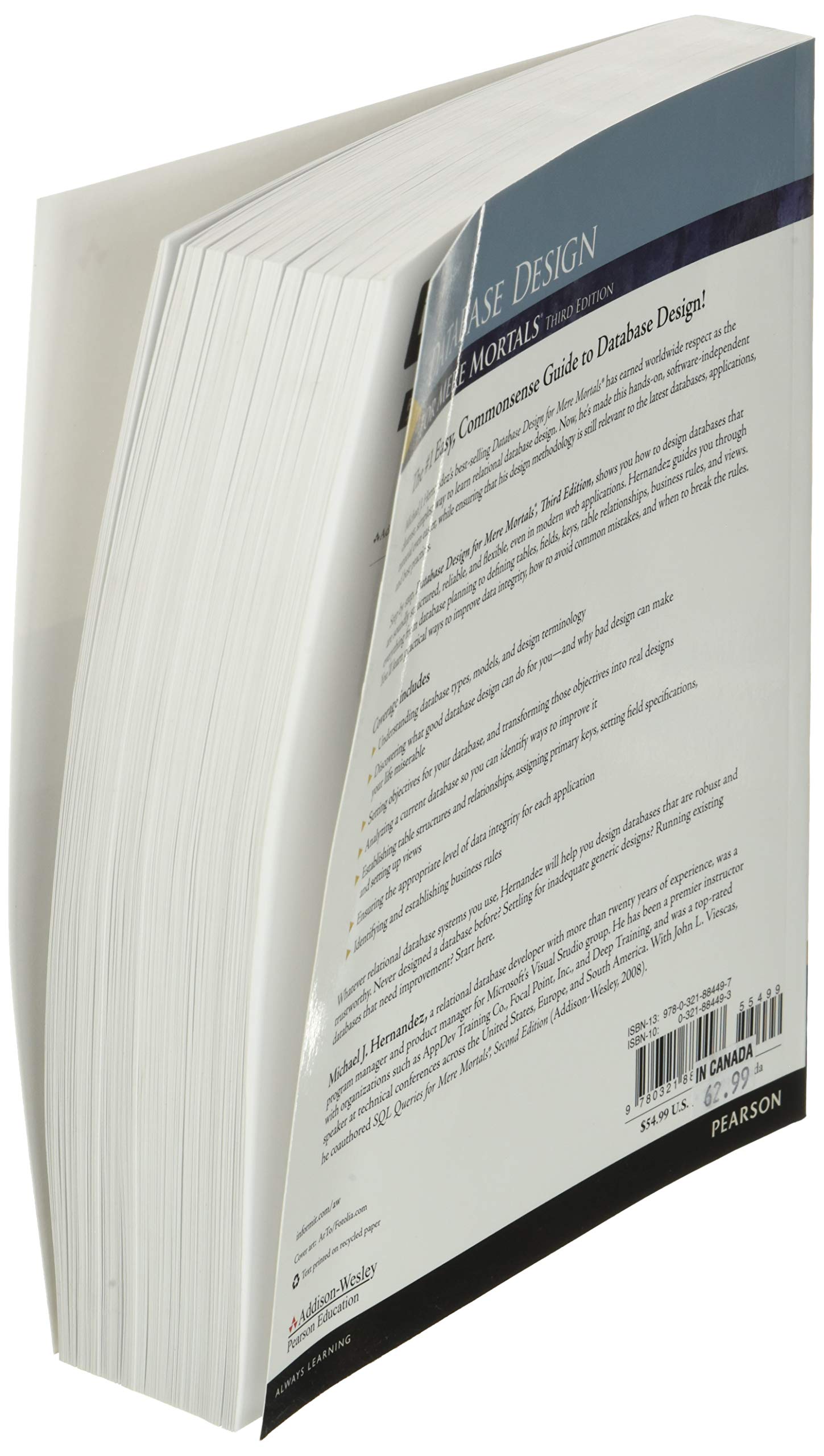 Mua Database Design for Mere Mortals: A Hands-On Guide to Relational Database Design trên Amazon ...