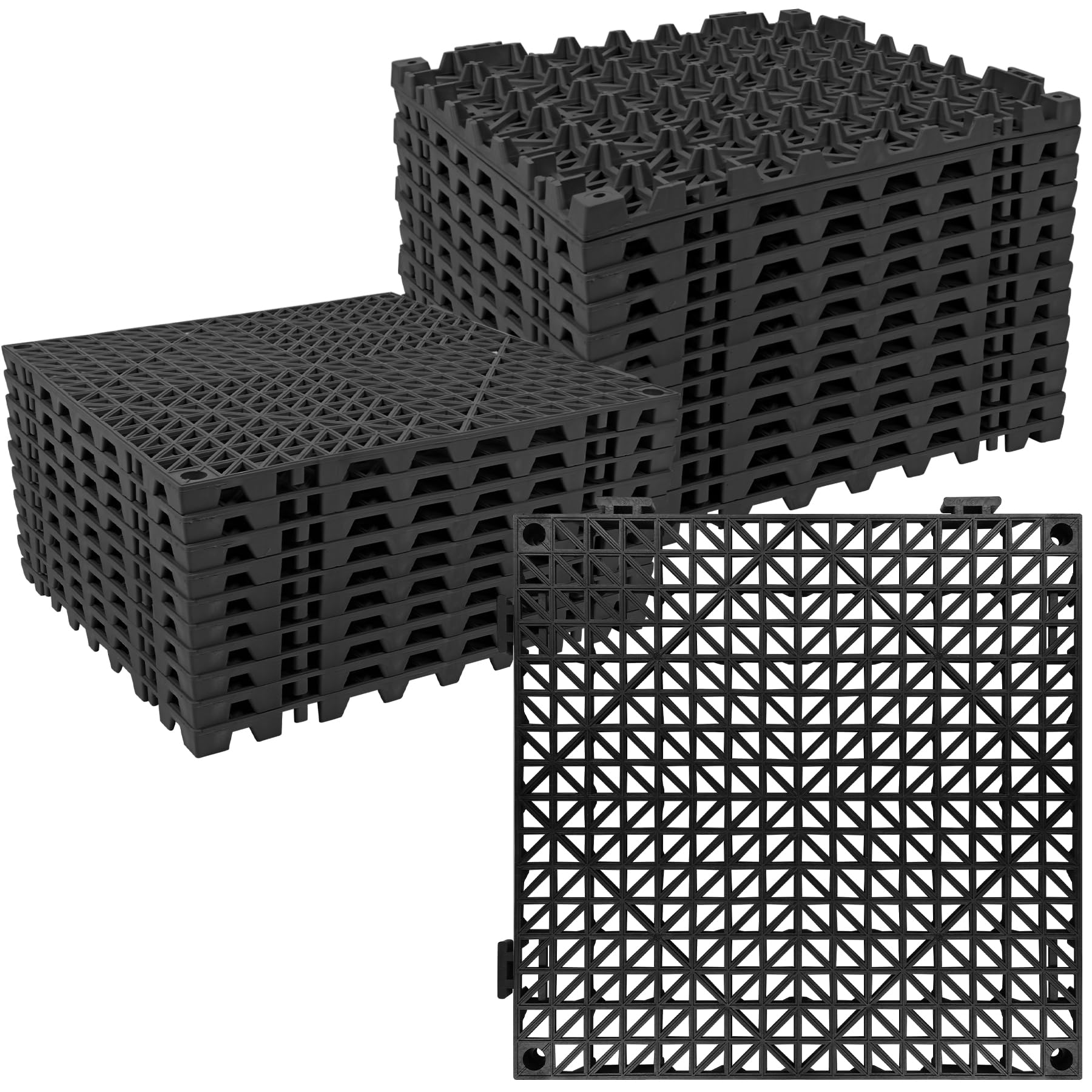 ToLanbbt Modular Interlocking Cushion 24P 11.8" x 11.8" Interlocking ...