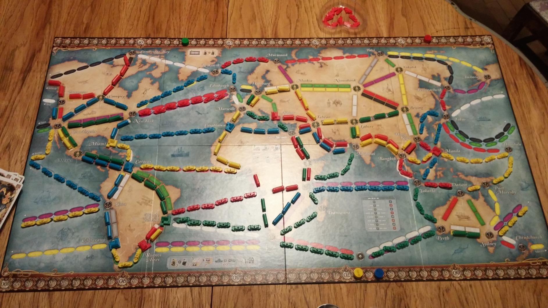 $12/mo - Finance Ticket to Ride Rails & Sails Board Game | Train Route ...