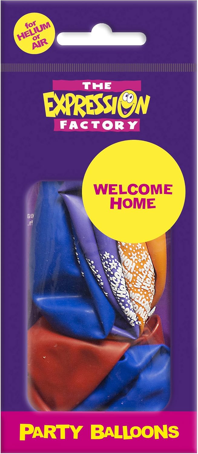 Expression Factory Welcome Home – 10″ Latex Balloon Pack – BigaMart