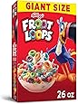 Amazon.com: Kellogg’s Froot Loops Cereal - Fruity Flavorful Breakfast ...