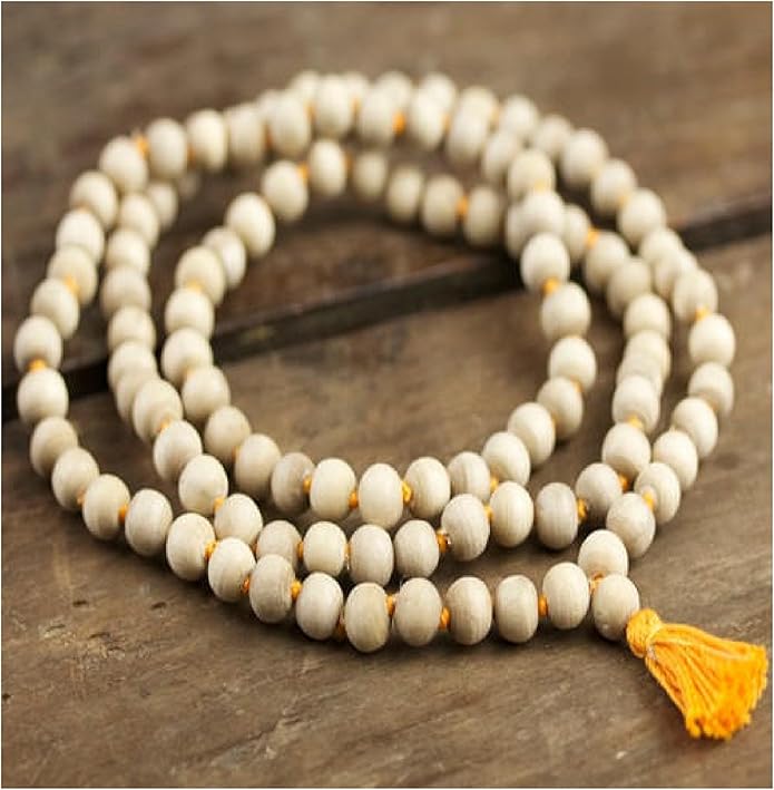 IndianStore4All Superior Grade Tulsi Wood Mala 7-8mm Approx | Amazon.com