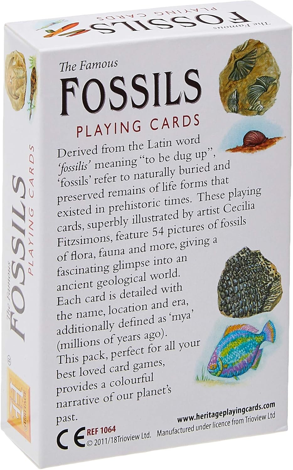 Heritage Playing Cards – Fossils Playing Cards – BigaMart