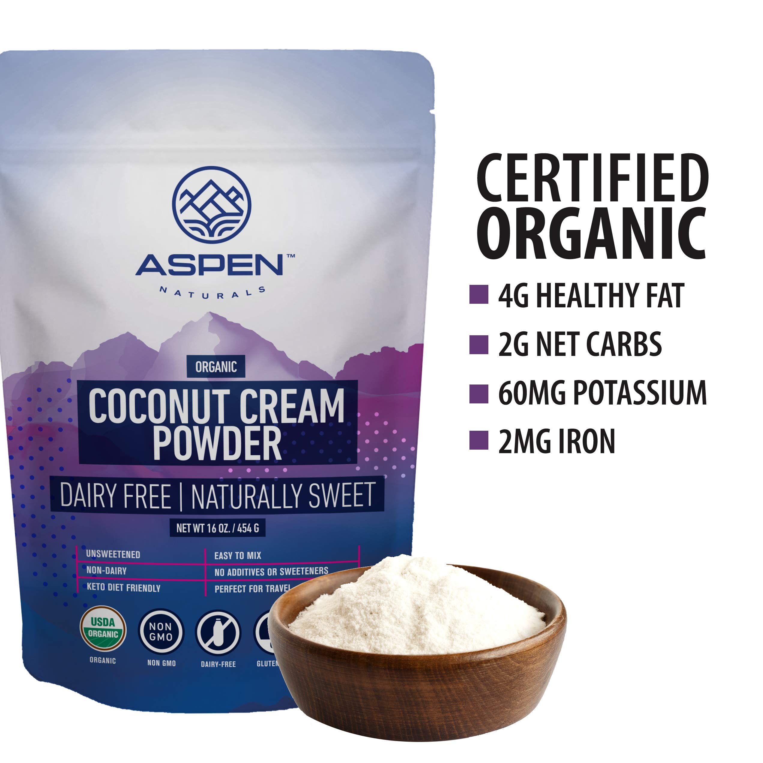 Mua Organic Coconut Milk Powder (1 lb - 75 Servings) for Creamer ...