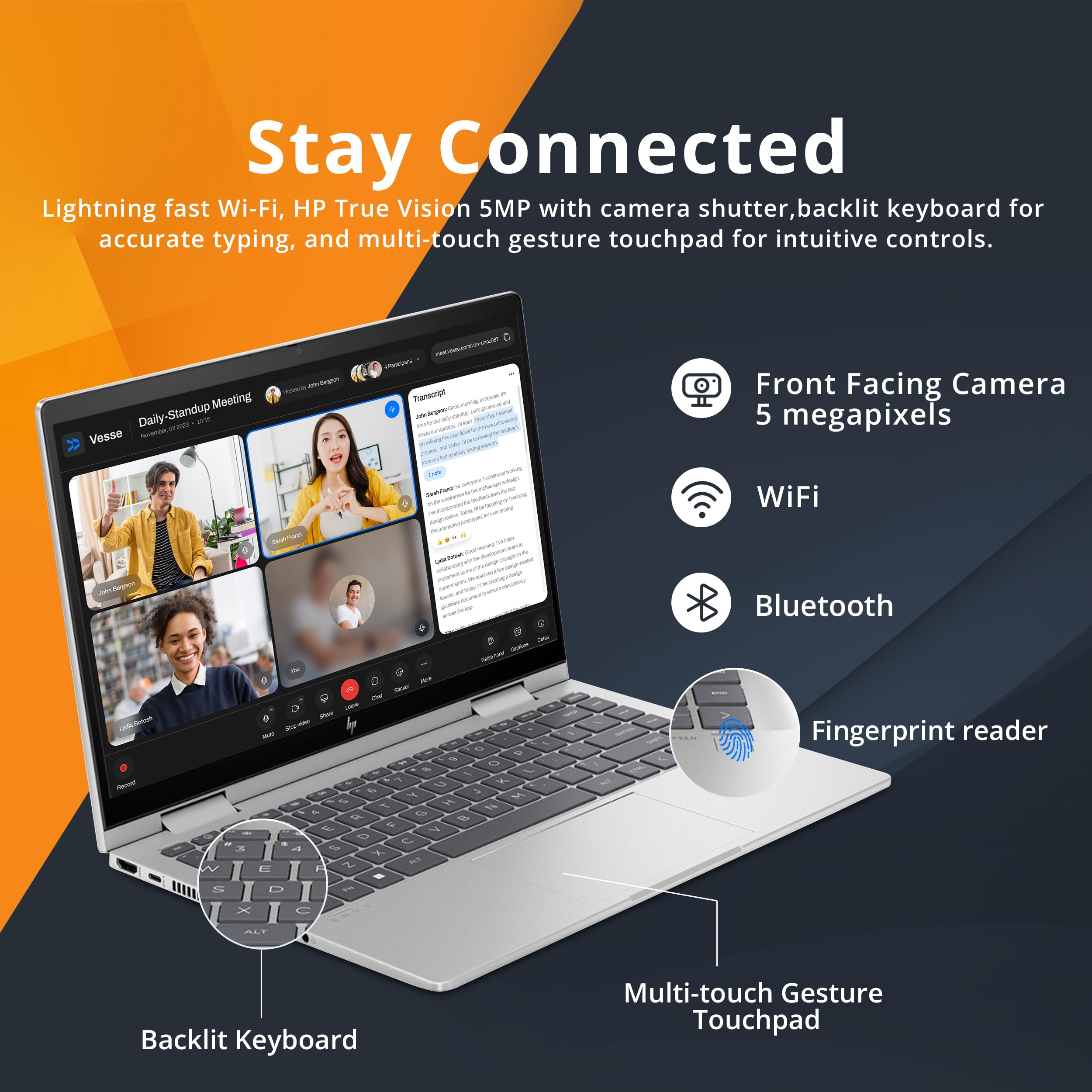 Mua Envy x360 2-in-1 14" FHD Touchscreen Laptop, Intel Core i7-1355U ...