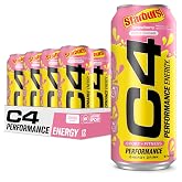 Amazon.com: Cellucor C4 Energy Drink, STARBURST Strawberry, Carbonated ...