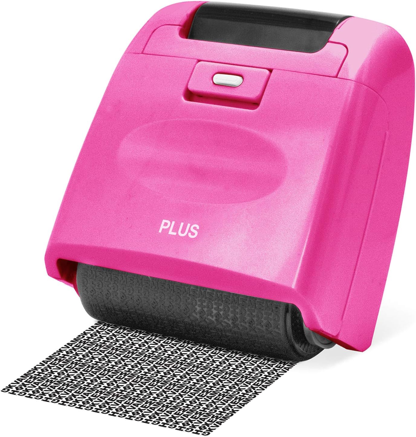 Amazon.com: Plus Guard Your ID Wide Roller Stamp, Pink: Health ...
