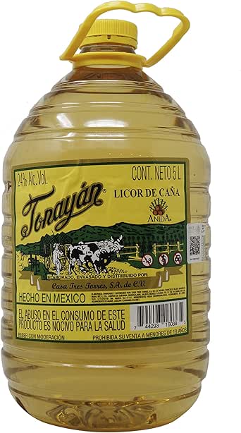 Aguardiente Licor De Caña Tonayan Amarillo Pet 5000 Ml: Amazon.com.mx ...