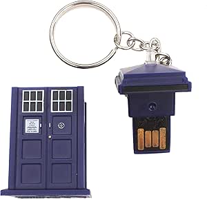 Amazon.com: Doctor Who Memory Stick - TARDIS 8GB USB Key Chain with ...