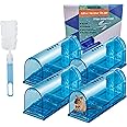 Amazon.com : Humane Mouse Traps for Outdoor & Indoor, Reusable No Kill ...