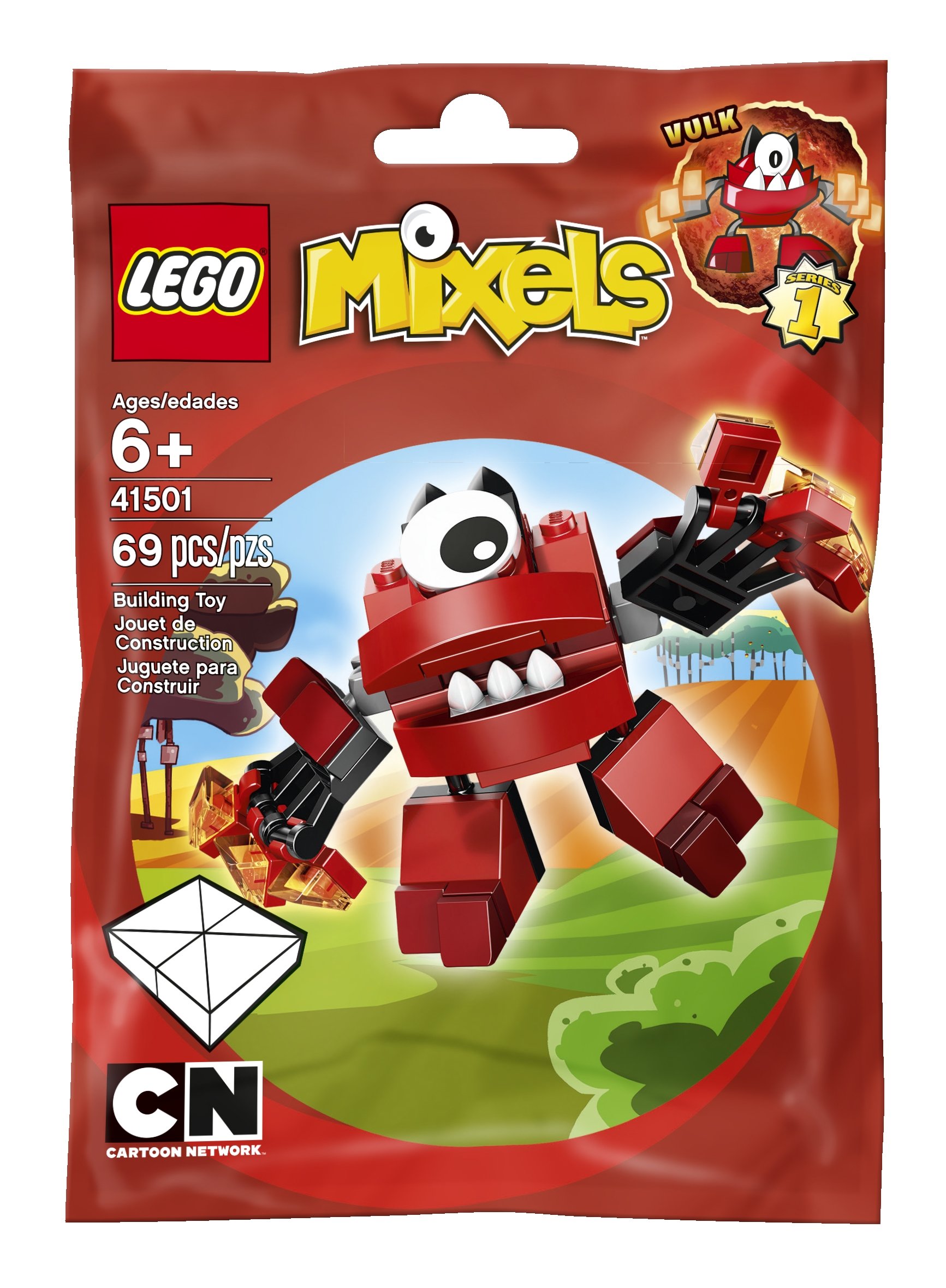 Lego Mixels 41501 Vulk Building Set | Desertcart UAE