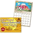 Amazon.com: Lucky Shop 2025 Monthly wall calendar, Japan Oriental ...