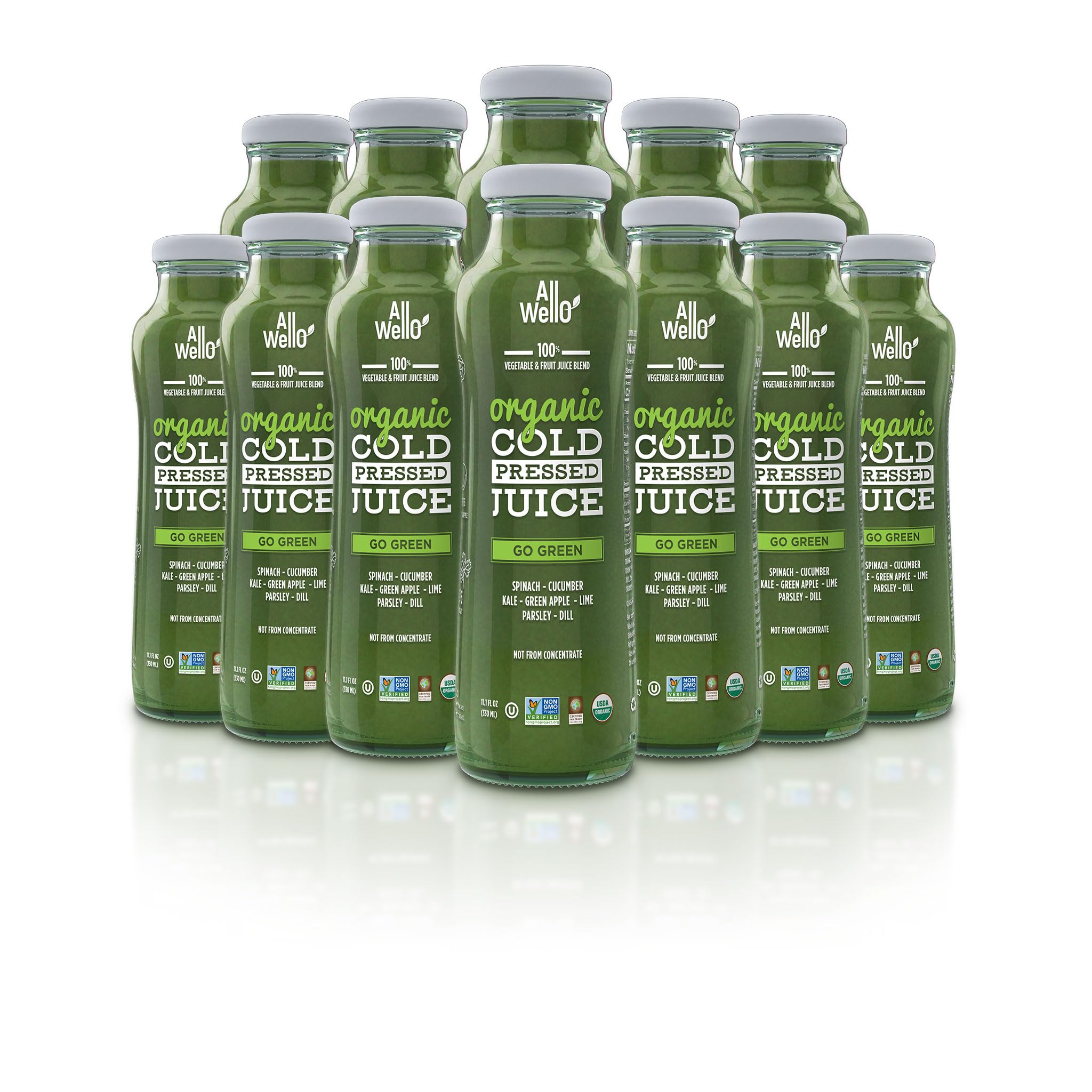 Mua ALLWELLO Organic Cold Pressed Juice Drinks with Real Fruits and ...