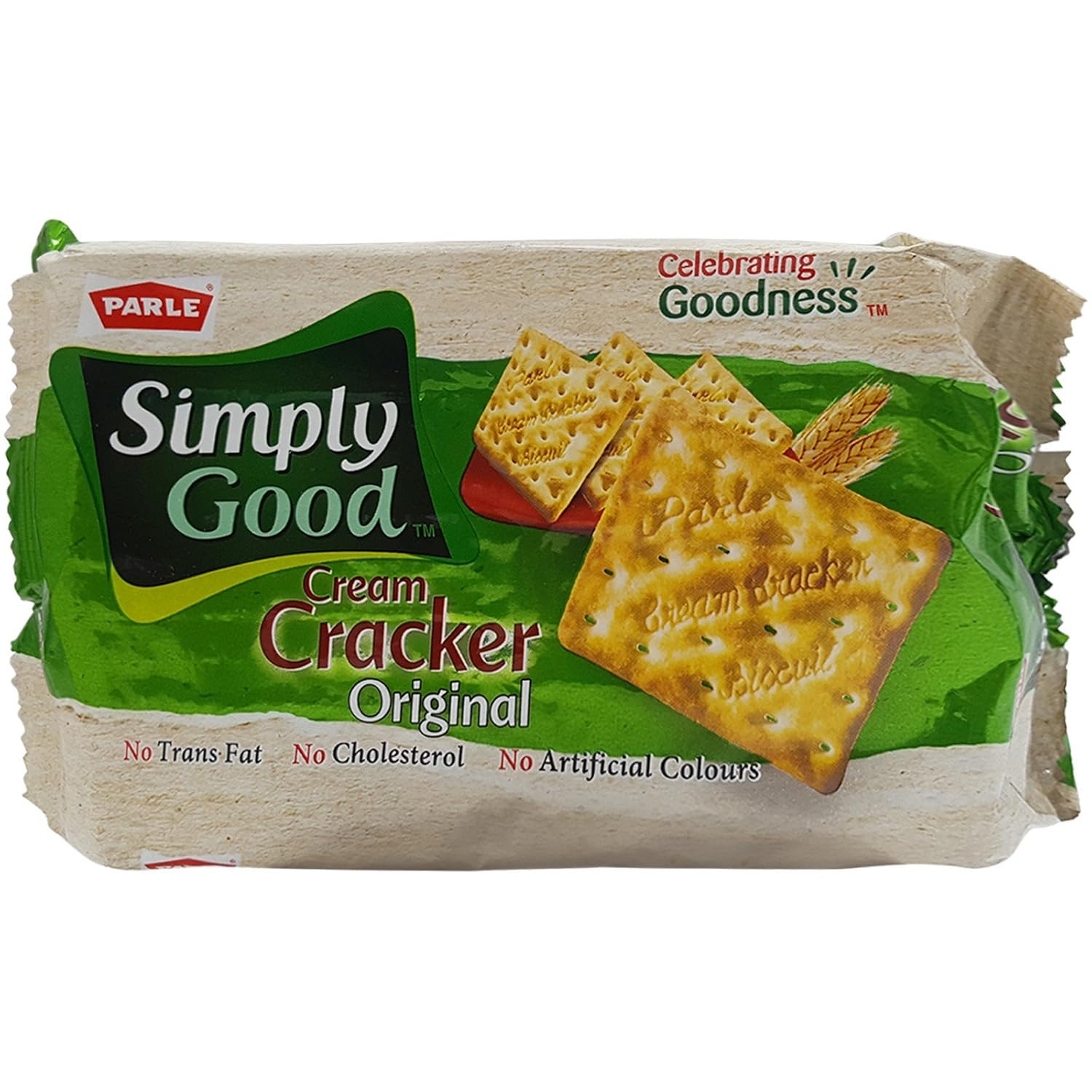 Parle Simply Good Biscuits - Cream Cracker Original, 200g Pack: Amazon ...