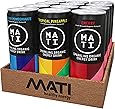 Amazon.com : MATI Plant-Powered Sparkling Organic Energy Drink ...