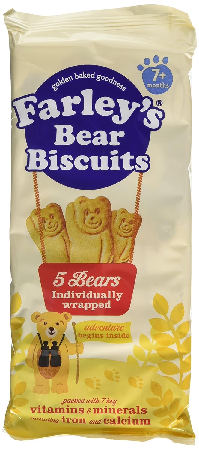 Heinz Farley's Bear Biscuits 75 g (Pack of 8): Amazon.co.uk: Grocery