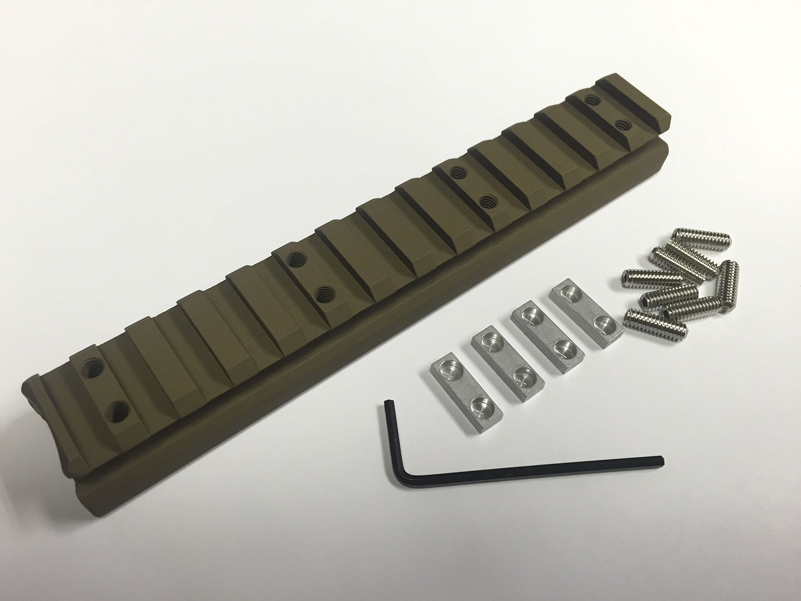 Buy Kel-Tec KSG FDE (Flat Dark Earth) Billet Lower Picatinny Rail for ...