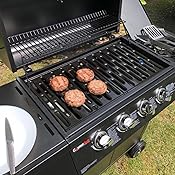 CosmoGrill 4+1 Gas Burner Garden Grill BBQ Barbecue w/Side Burner ...