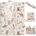 Amazon.com: JarThenaAMCS 100Pcs Western Cowboy Tissue Paper Brown Wild ...