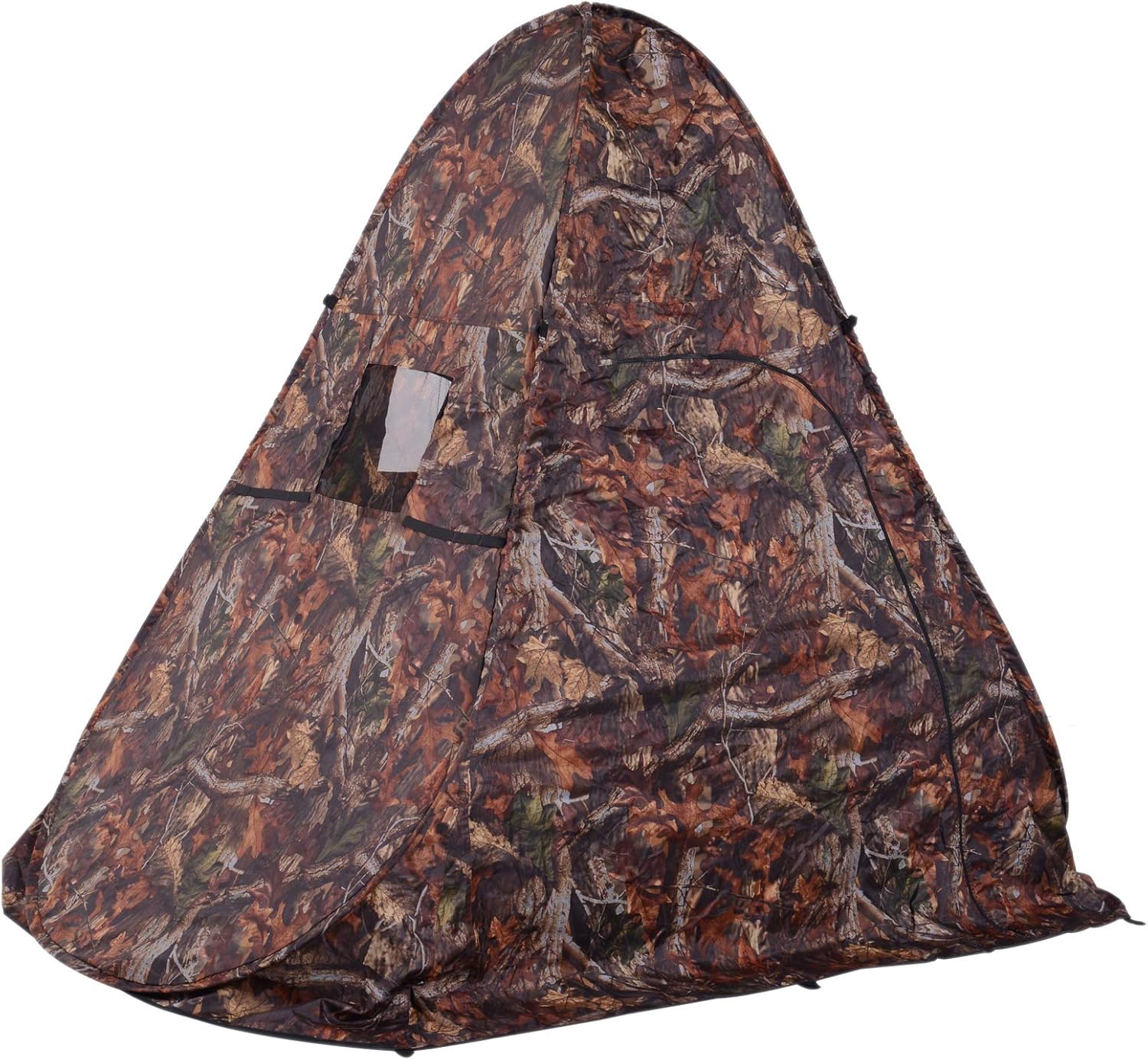 Outsunny Pop Up Ground Hunting Tent Outdoor Shooting Birdwatching Blind ...