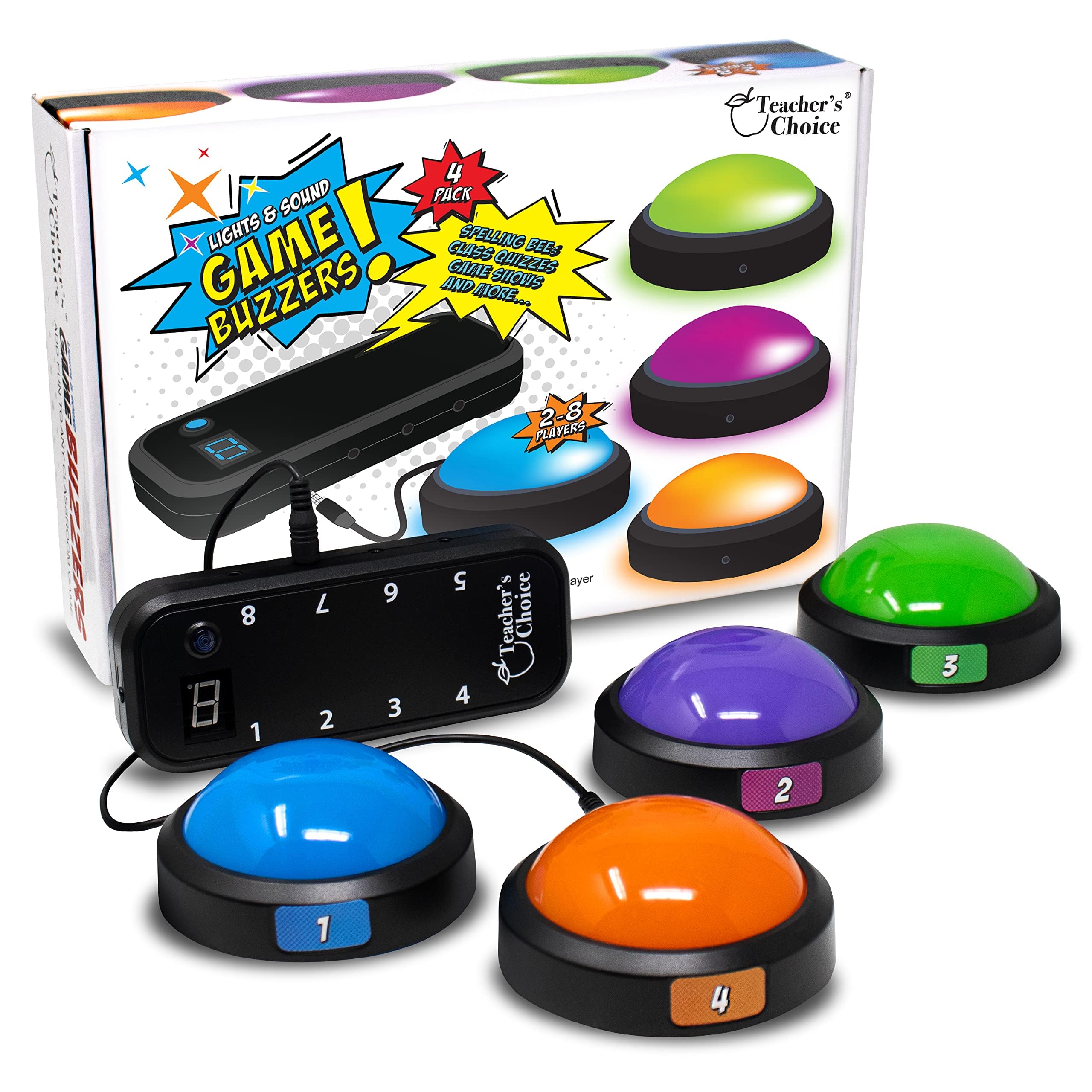 Mua Teacher's Choice Light Up Game Buzzer System, Displays The Winning ...