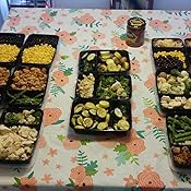 Amazon.com: 40 Pack - SimpleHouseware 2 Compartments Reusable Meal Prep ...