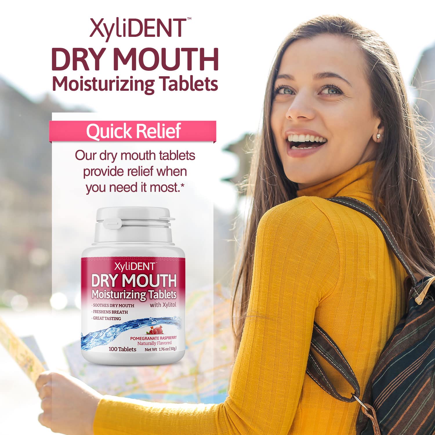 Mua Nature's Stance XyliDENT Xylitol Tablets for Dry Mouth Relief ...