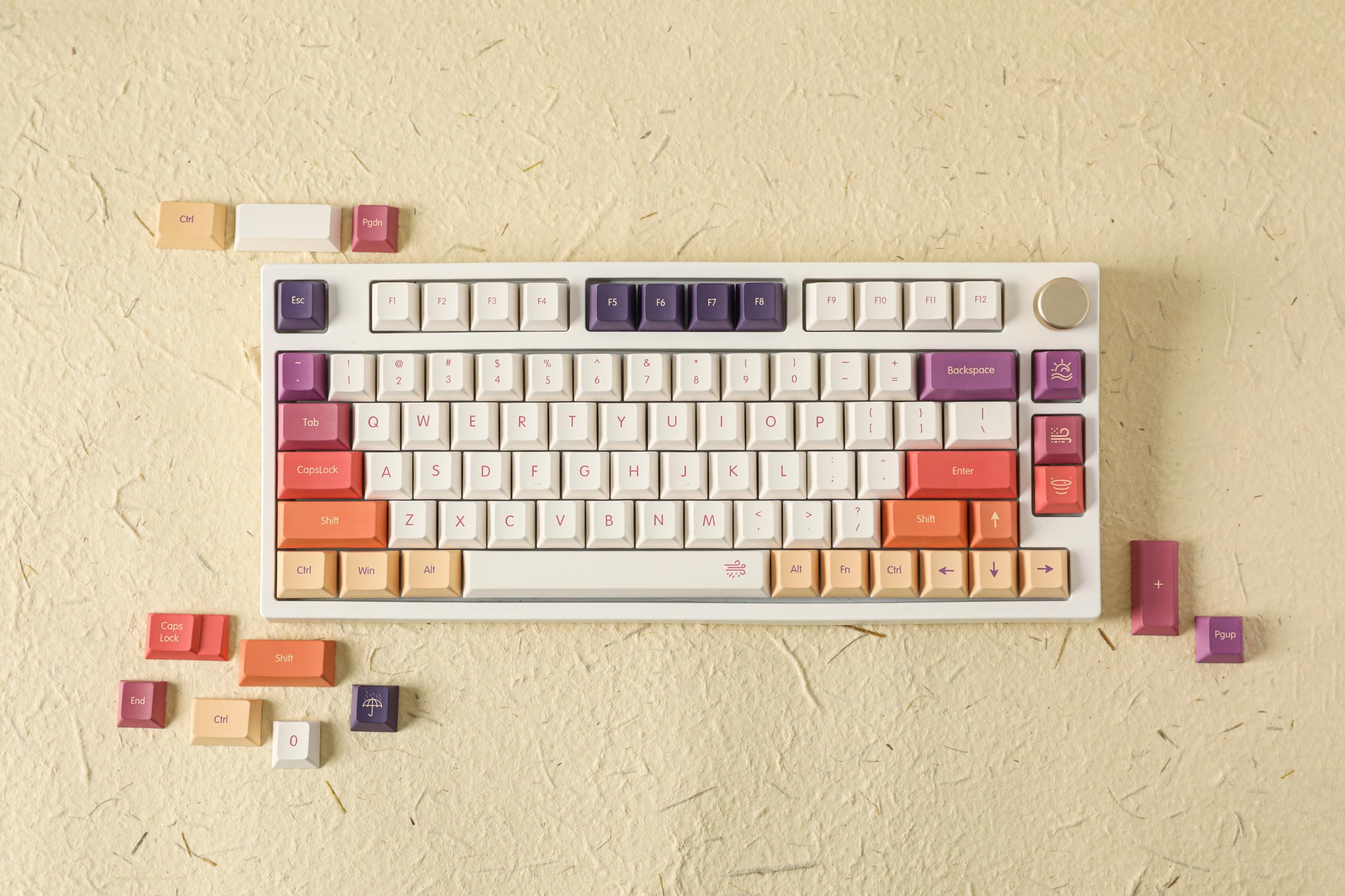 Mua EPOMAKER Mist Clouds 143-Key Dye-Sublimation PBT Cherry Profile ...