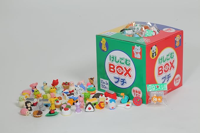Amazon.com : 150 pieces eraser BOX Petit (japan import) : Office Products
