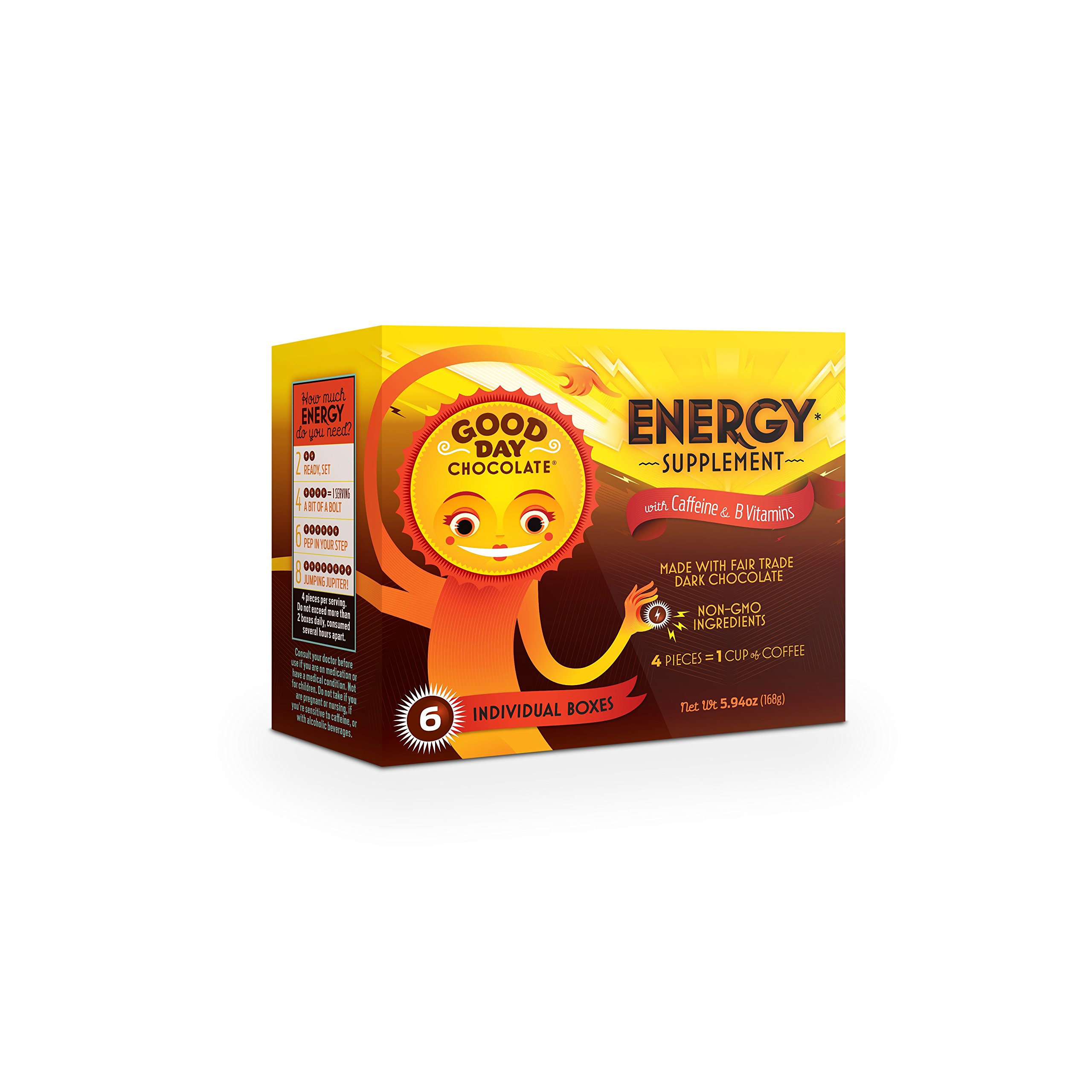 Amazon.com : Good Day Chocolate Turmeric Supplement for Joint Support ...