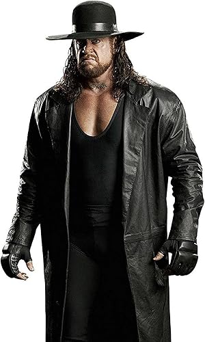 WWE Undertaker Genuine Leather Trench Coat: Amazon.co.uk: Clothing