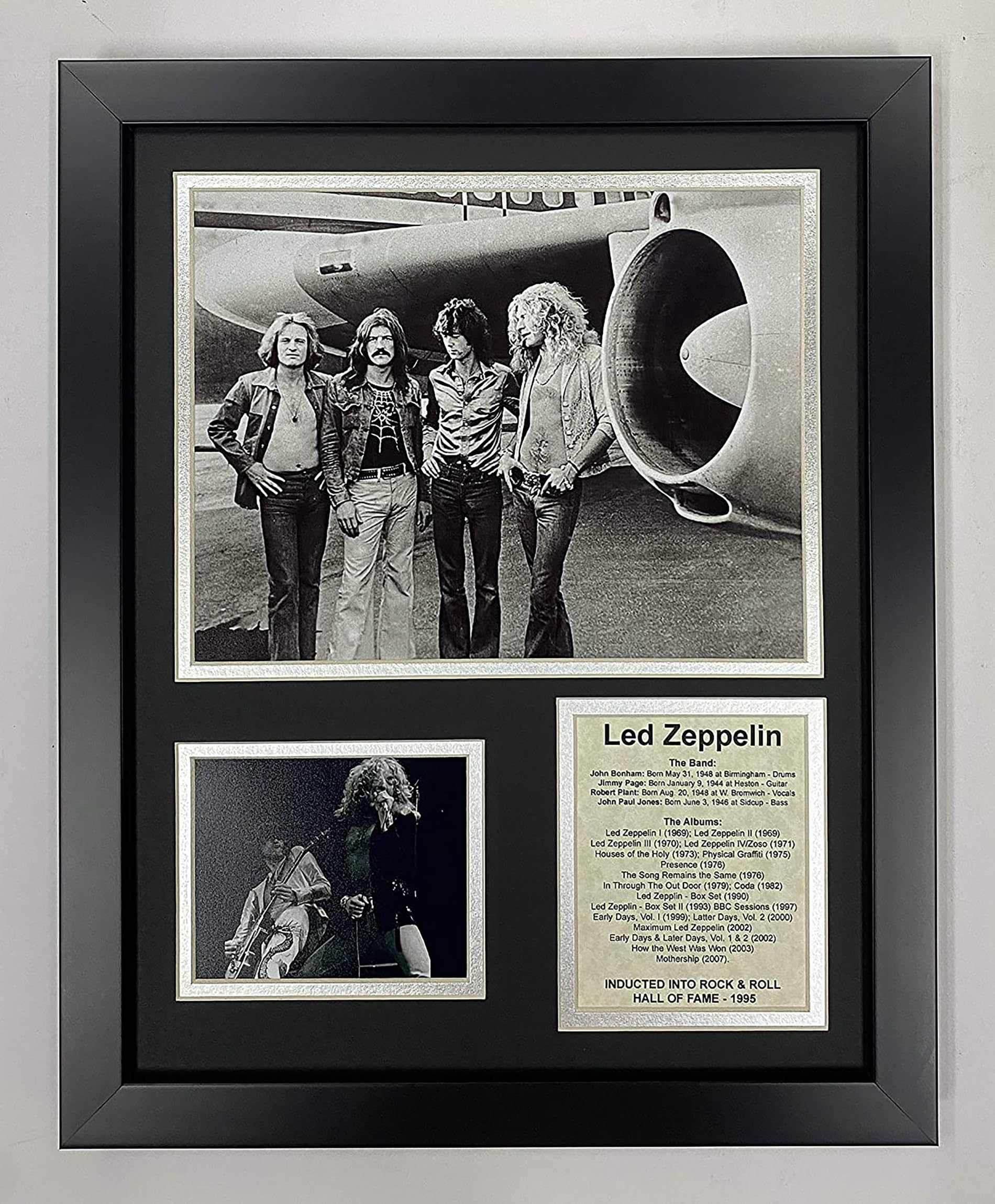 Mua Led Zeppelin Plane- Rock & Roll Legends Collectible | Framed Photo ...