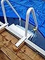 Blue Wave Easy Pool Step Above Ground Swimming Pool Step to Deck ...