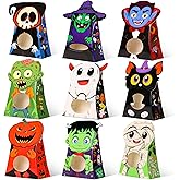 Amazon.com: AnyDesign 24Pcs Halloween Treat Boxes Orange Black ...