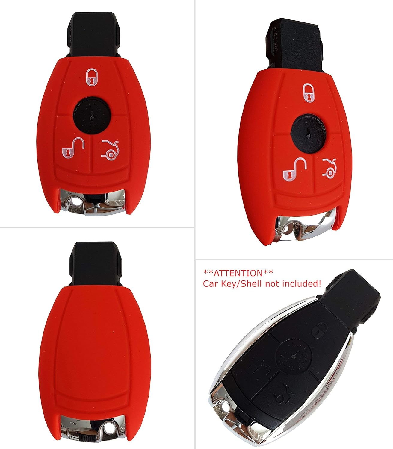 CK+ Mercedes Car Key Keyless Case Key Cover Case Silicone – BigaMart