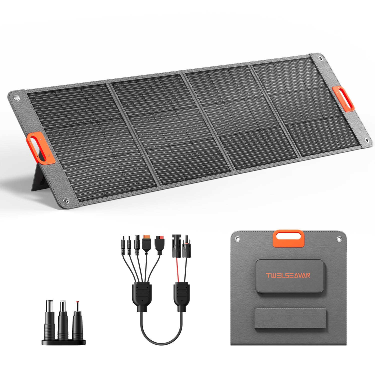 200W Portable Solar Panel for Power Station, 24% High Efficiency ETFE ...