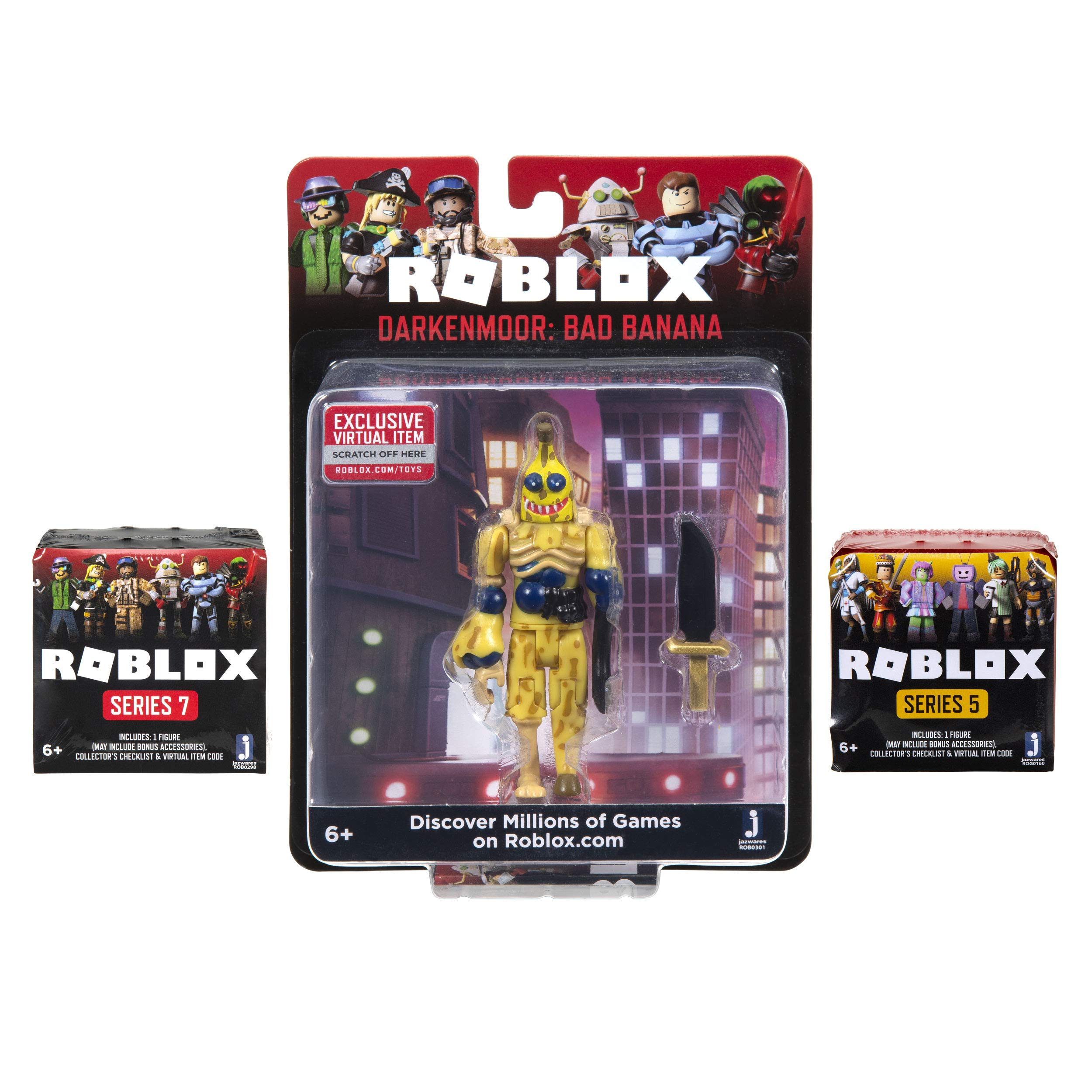 Roblox Action Collection - Darkenmoor: Bad Banana Figure Pack + Two ...