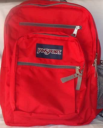 Red Jansport Big Student Backpack | SEMA Data Co-op