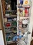 Amazon.com: Finnhomy 8-Tier Wire Shelving Unit Adjustable Steel Wire ...