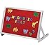 Amazon.com: Best-Rite Magnetic Flannel & Dry Erase Easel, (749): Office ...