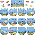 Amazon.com: Qyeahkj 122 Ocean Themed Class Jobs Bulletin Board Sea ...