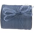 Amazon.com: Mayreel Shimmer Sheer Organza Ribbon 1/4" Dusty Blue Ribbon ...