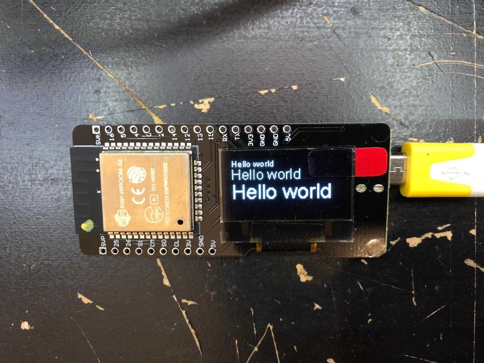 $3/mo - Finance HiLetgo 0.96" ESP32 OLED ESP-WROOM-32 ESP32 ESP-32 OLED ...