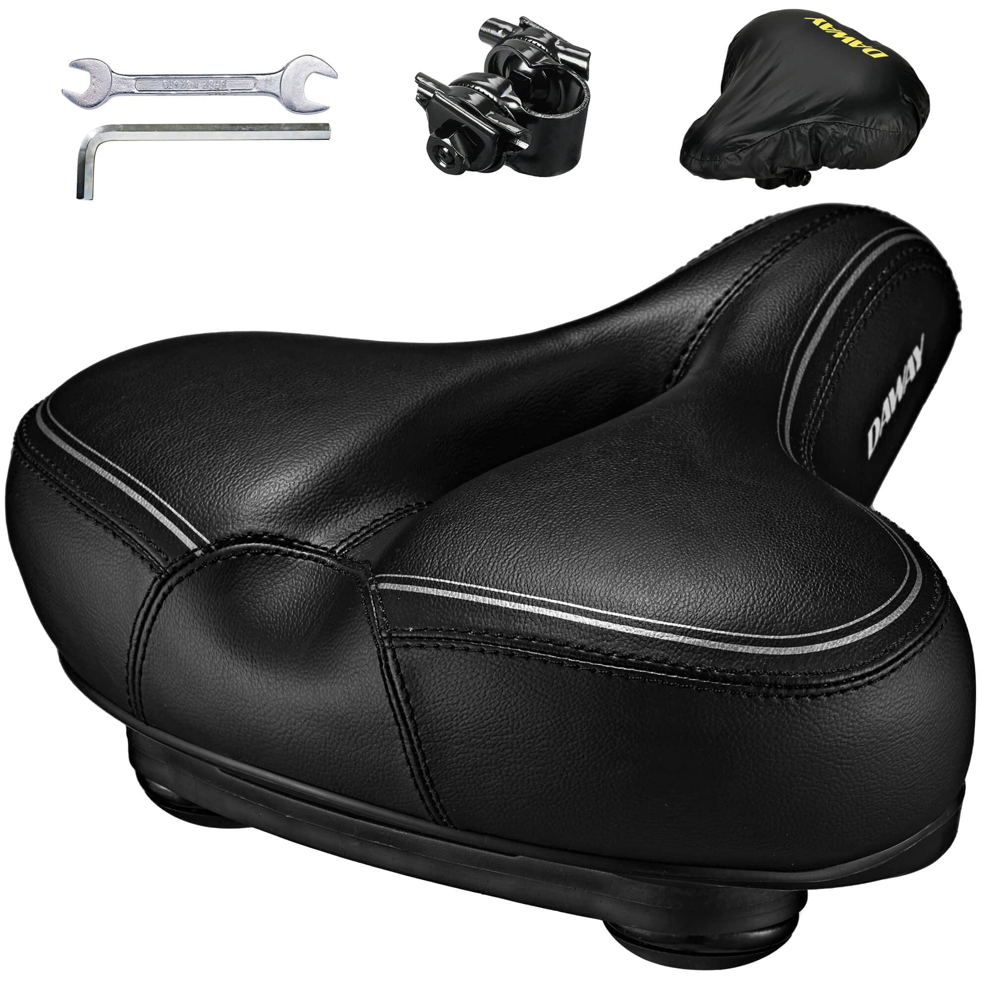 Mua DAWAY C30 Comfortable Oversized Bike Seat - Compatible with Peloton, Exercise, Mountain or ...