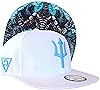 Capiche [99+ Variations] White Snapback Hat, Poseidon, Blue Trident ...