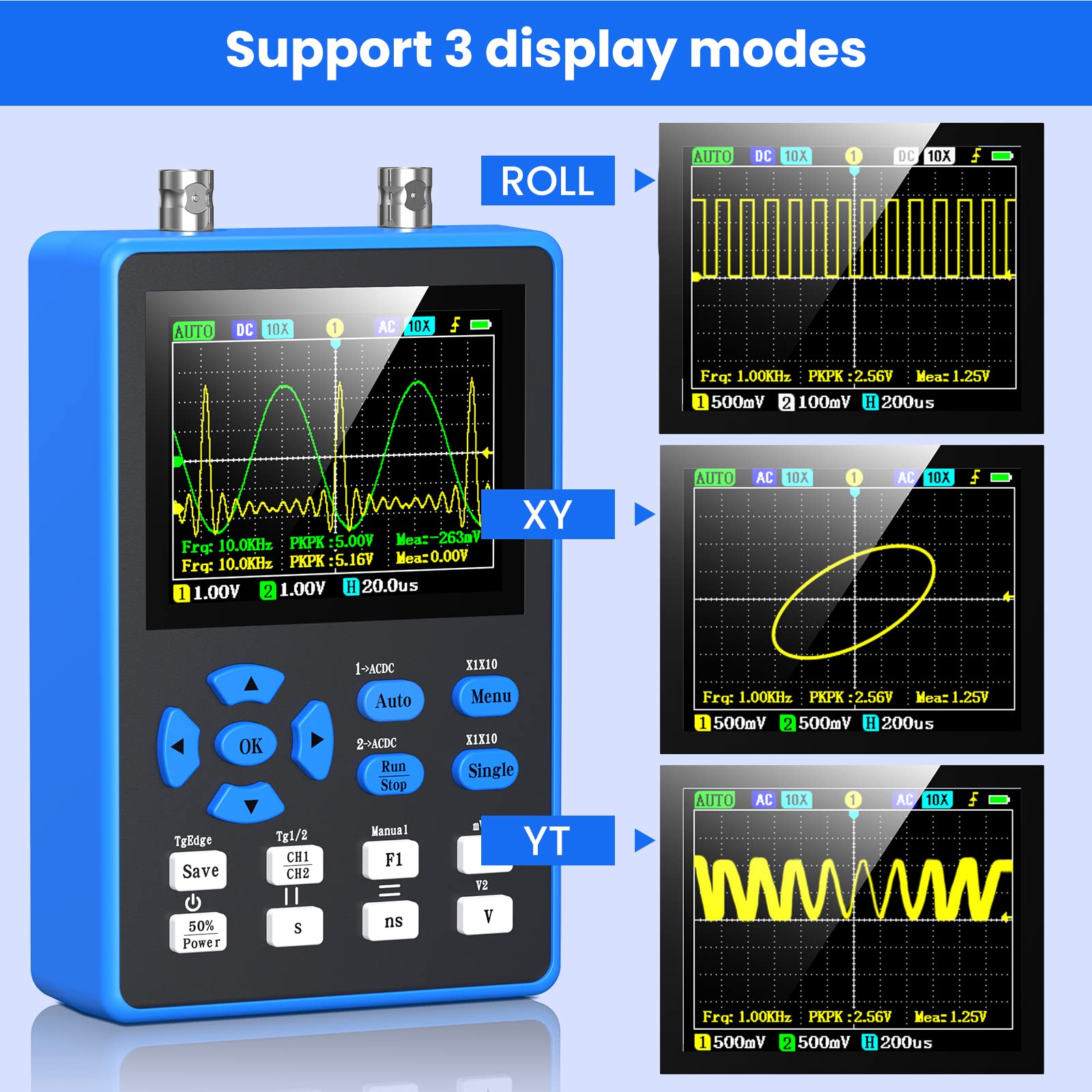 Mua Digital Oscilloscope with 2 Channels 120Mhz Bandwidth Signal ...