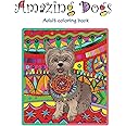 Amazon.com: Amazing Dogs: Adult Coloring Book: 9789657724439: Carmi ...