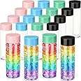 Amazon.com: Hoolerry 16 Pcs Empty Plastic Sensory Bottles with Lids ...
