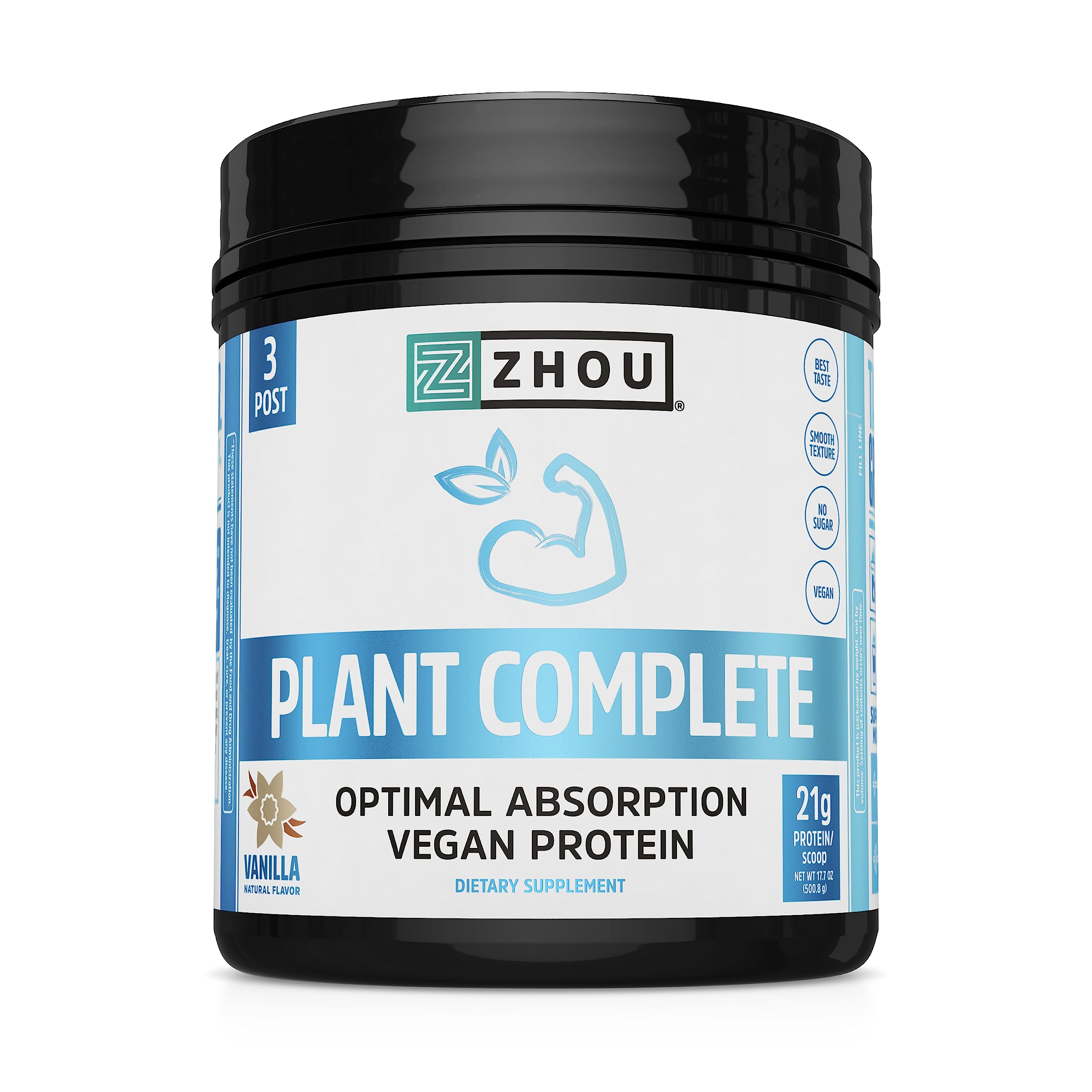 Mua ZHOU Plant Complete Vegan Protein Powder - Plant Based Protein ...