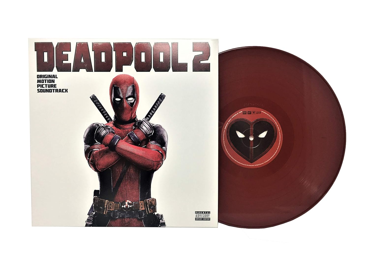 Various Artists - Deadpool 2 Soundtrack (Limited Edition Red Colored ...